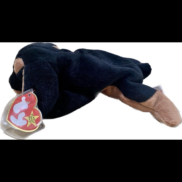 Toys | Ty Beanie Baby Doby The Doberman 1996 Pvc No Stamp Inside Tush ...